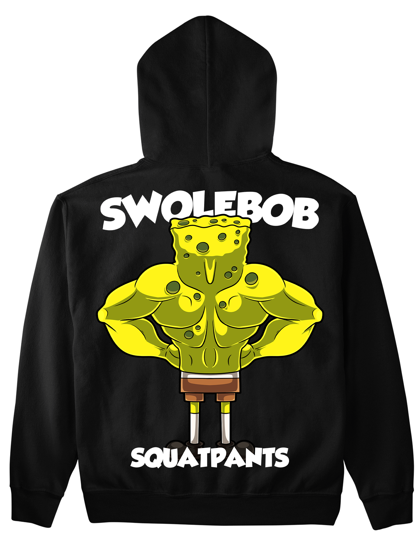 Swolebob (Backprint) Hoodie – Goldenpump