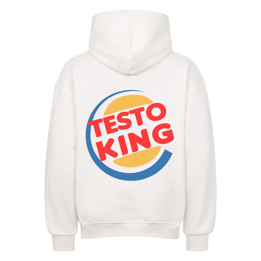 Testo King Oversized Hoodie – Goldenpump